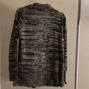 jason maxwell | Sweaters | Jason Maxwell Womens Variegated Gray Pockets ...